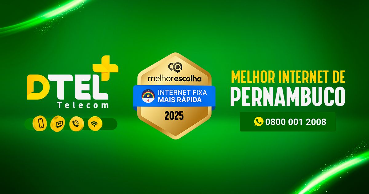 Dtel Telecom - Internet Fibra, 5G e TV